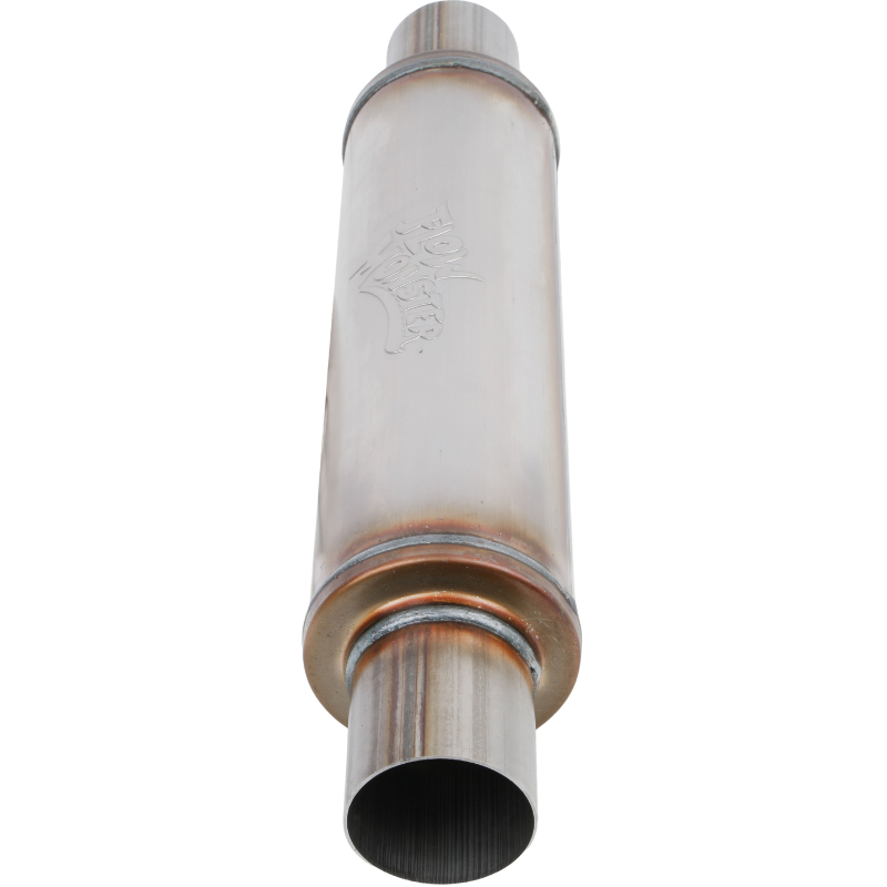 Absorption Muffler 409SS - 2.5" Inlet Centered/Outlet Centered 14"X4"X ...