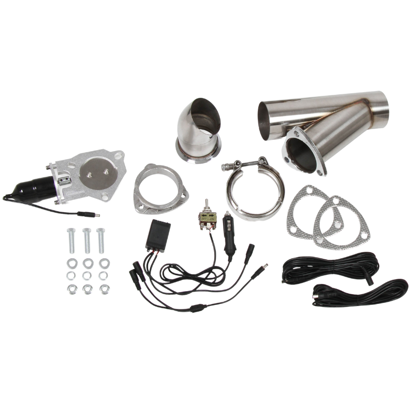 3" Electric Exhaust Cut-Out Single Kit – Burton-Racing
