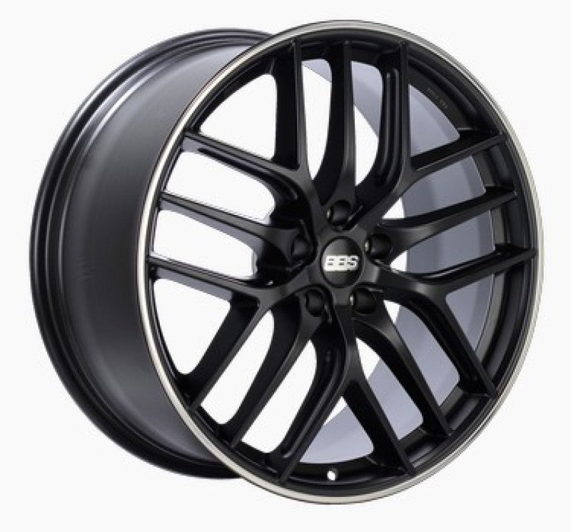 BBS CC-R 19x10 5x120 ET38 Satin Black Polished Rim Protector Wheel -82 ...
