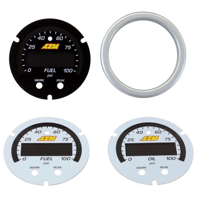 AEM Fluid Pressure Gauge Accessory Kit X-Series – Burton-Racing