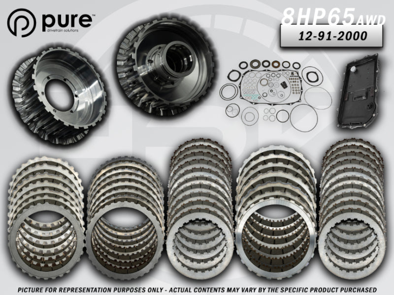 PDS 8HP65 High Performance Transmission Hard Parts Kit - AWD - Stage 2 ...