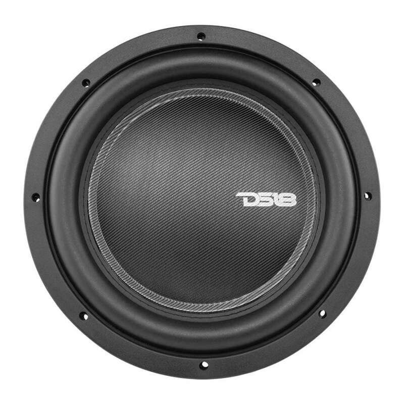 DS18 12in 800 Watts RMS 4 ohm DVC Shallow Mount Fiber Glass Subwoofer ...