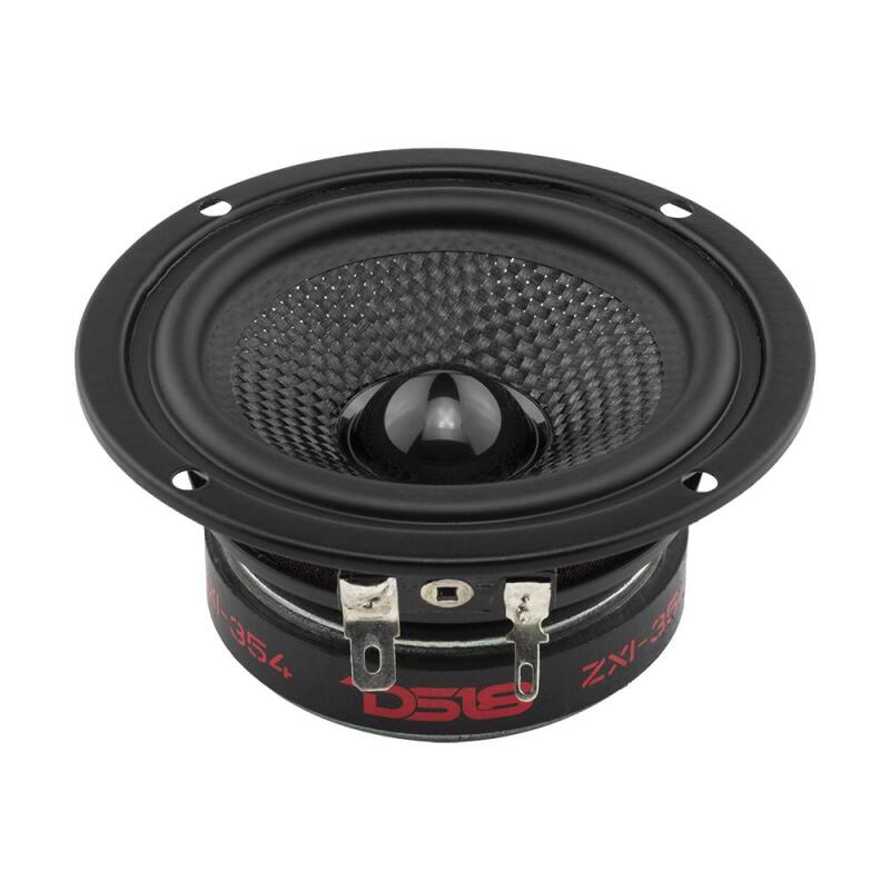 DS18 3.5in 40 Watts RMS 4 ohm 1-Way Full Range Speaker w/ Kevlar Cones ...