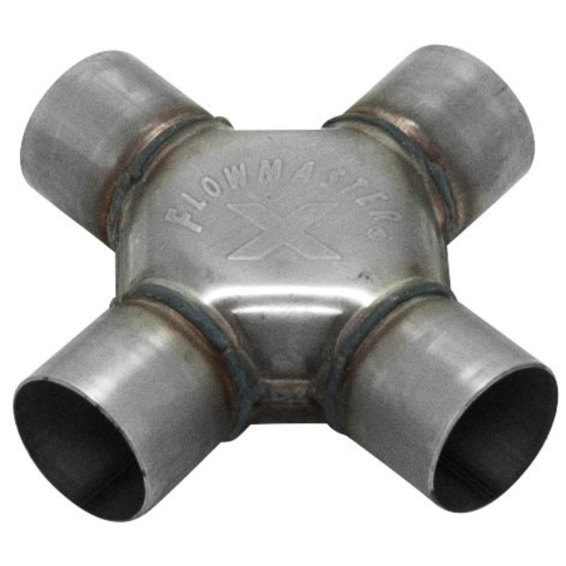 Universal Scavenger X-pipe 409S 2.5" Stainless Steel – Burton-Racing