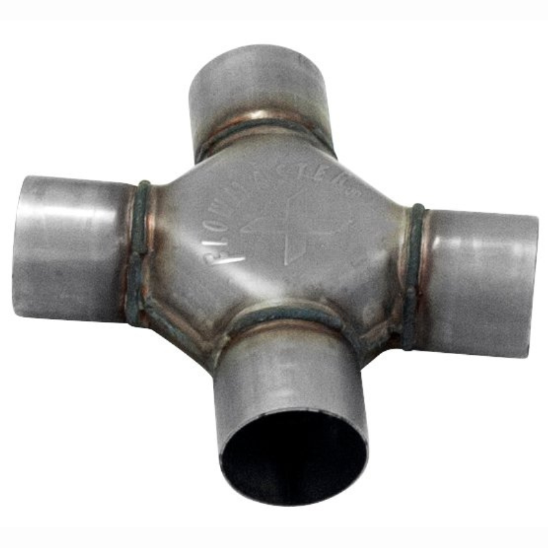 Universal Scavenger X-pipe 409S 2.5" Stainless Steel – Burton-Racing
