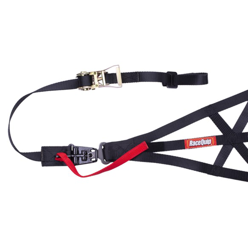 Triangle Roll Cage Net W/ Quick Release Black - SFI 37.1 – Burton-Racing