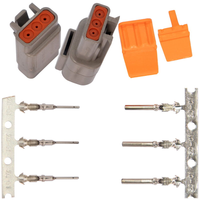 DTM 3 Pin Connector Set – Burton-Racing