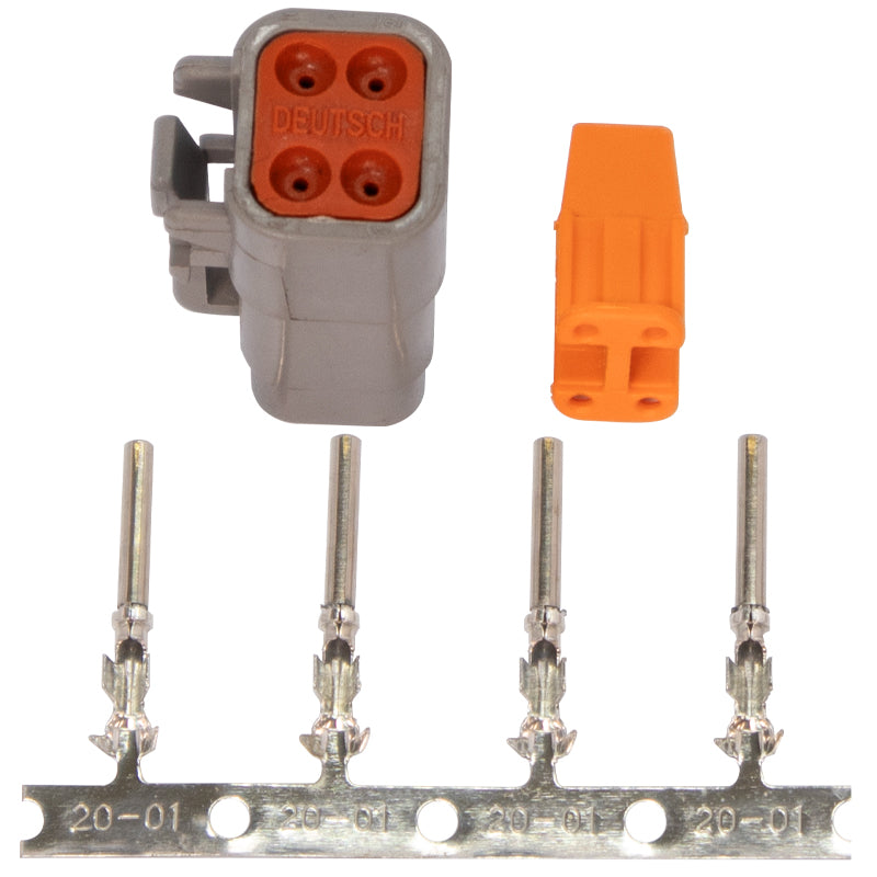 DTM 4 Pin Male Kit – Burton-Racing
