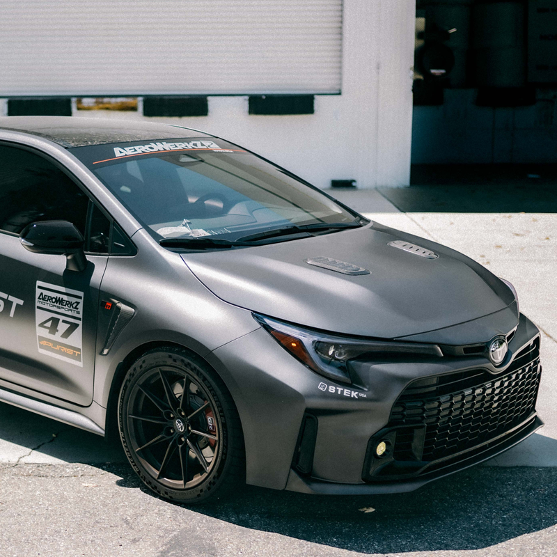 Toyota GR Corolla 23+ Dry Carbon Fiber Hood Vents – Burton-Racing