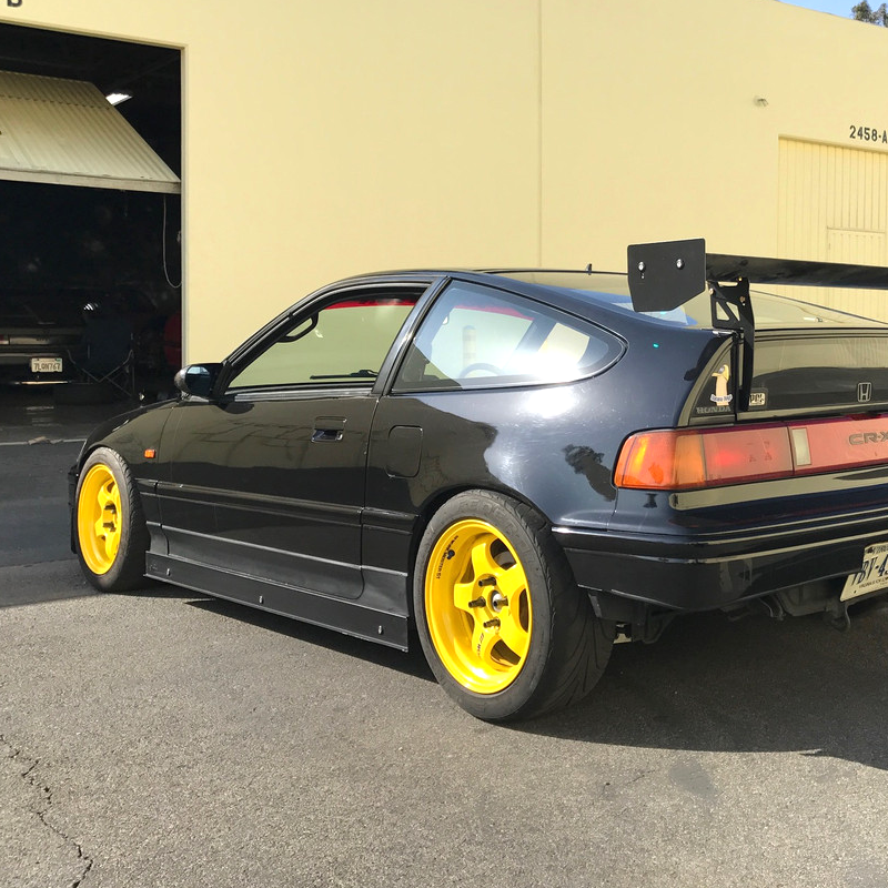 Honda Civic Aluminum Side Skirts – Burton-Racing