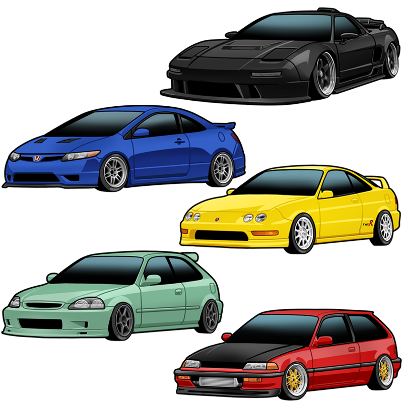 BR Sticker Pack – Burton-Racing
