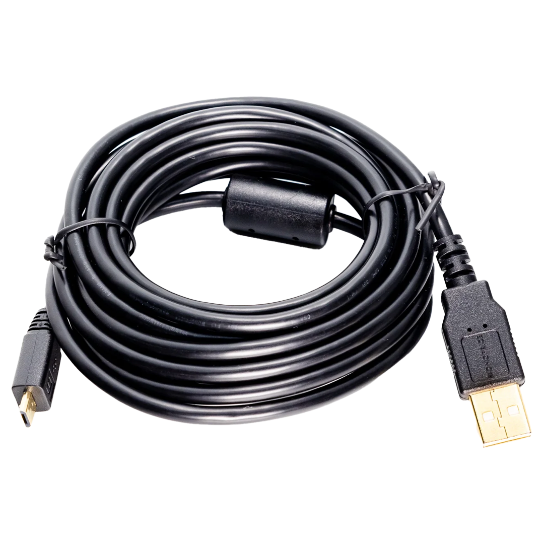 EMU Black USB-A to Micro-USB Male-Male Cable – Burton-Racing