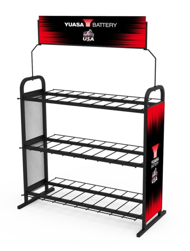 Yuasa Large Battery Rack (Holds 16-20 Batteries) – Burton-Racing