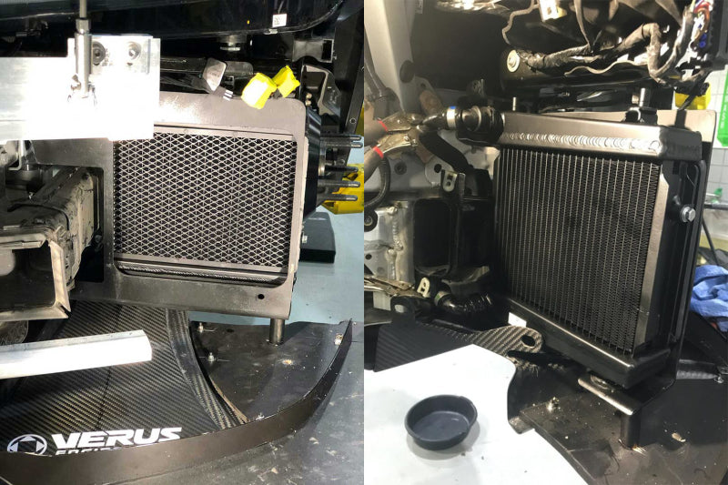 Toyota GR Supra A90 2019+ Auxiliary Radiator – Burton-Racing