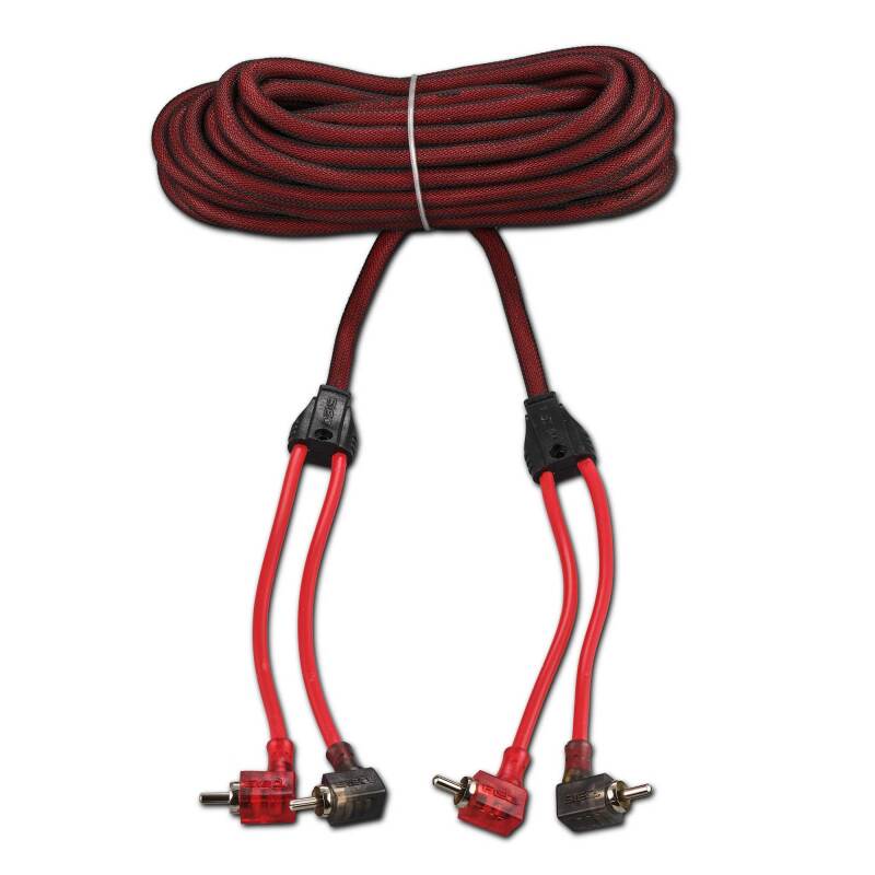 DS18 Level 2 RCA Wire 20-Feet Smart 90-Degree Connectors – Burton-Racing