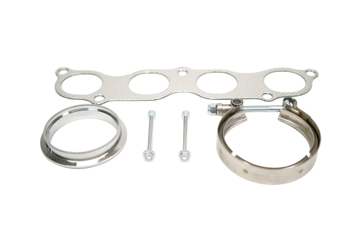 K Series K24 K20 Megaphone 3" V-Band Header V3 – Burton-Racing